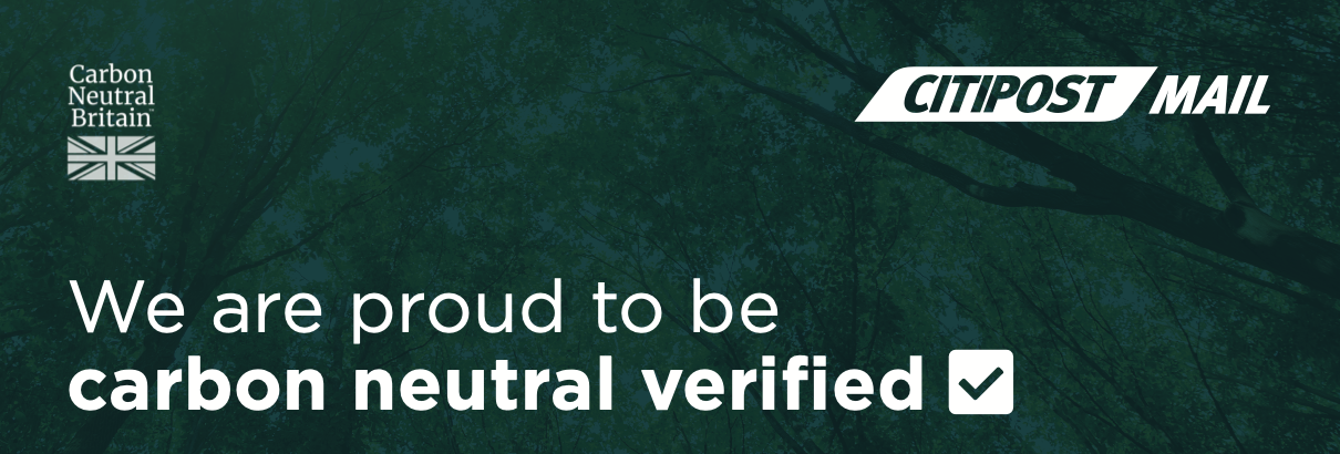 We're Carbon Neutral for the Second Year Running! | Citipost Mail